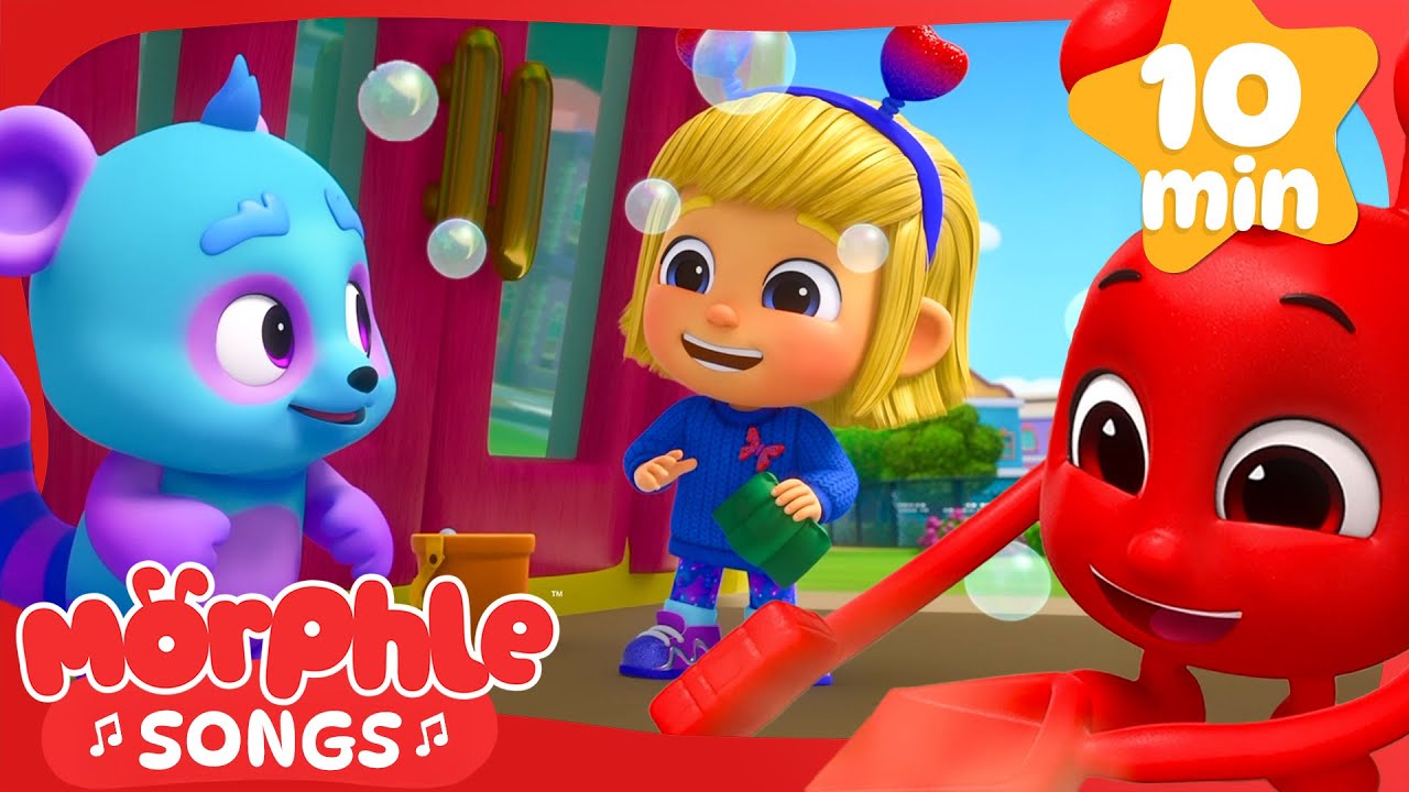 Clean Up Song🧹🎶| Morphle's Sing Along | Nursery Rhymes and Kids Songs ...