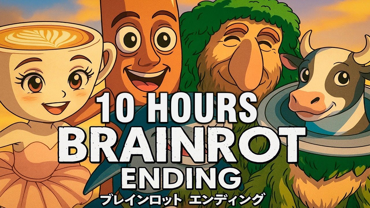 [10 HOURS] BRAINROT: ANIME ENDING (Music Video) - YouTube