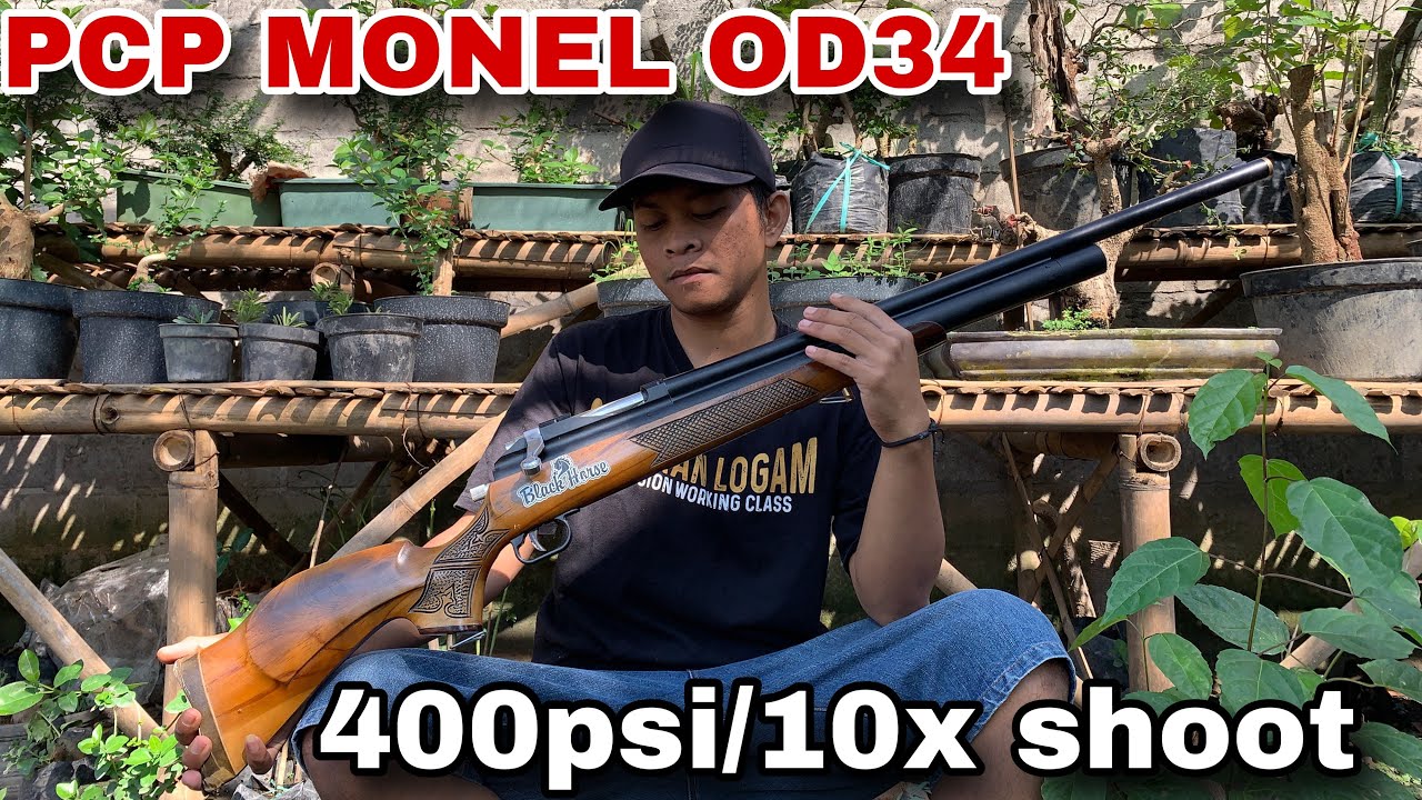 KELUAR 400psi(10x TEMBAKAN)‼️ PCP MONEL OD34 5000psi 🔥 #monel # ...