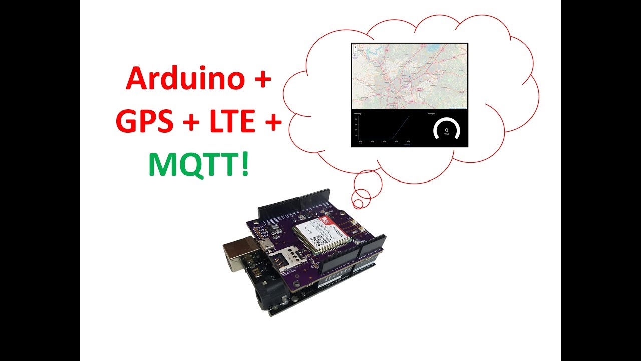 13 Sim7000 Arduino Shield Mqtt Gps Tracker Youtube 5851