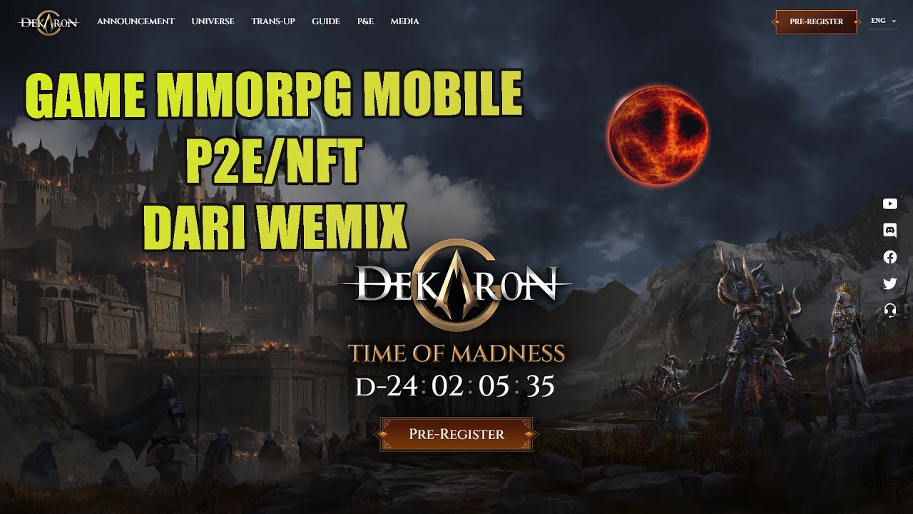 Dekaron G - Game P2E/NFT MMORPG Dari Wemix Yang Akan Rilis oktober ini ? - YouTube