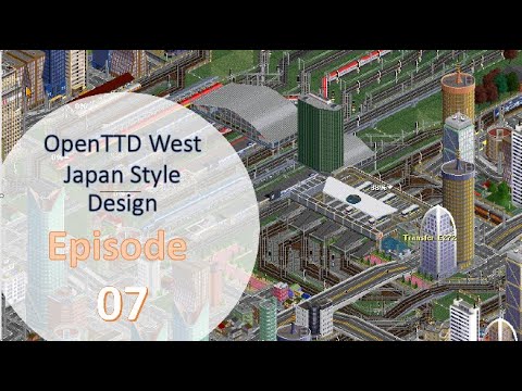 OpenTTD - JR Central Japan Regional Design (Episode 7) - YouTube
