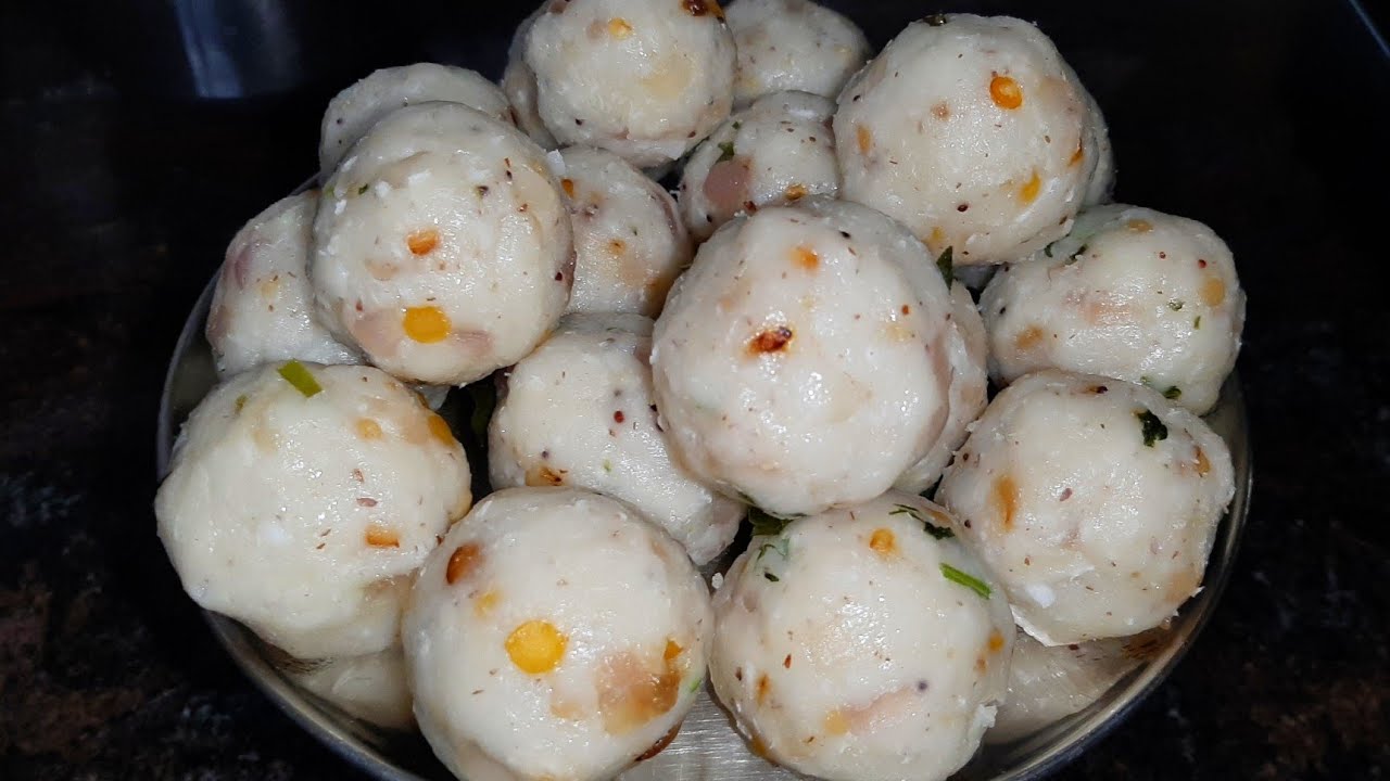 அரிசிமாவு இருக்கா 10 நிமிடத்தில் சட்டுனு மாலை உணவு | உப்பு உருண்டை ...