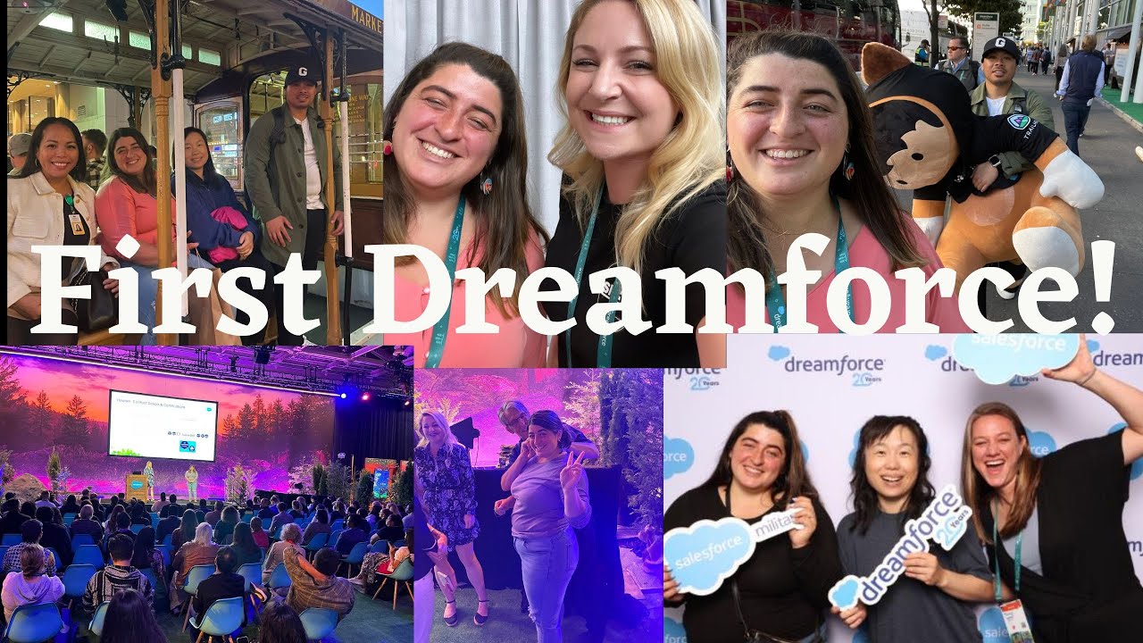 My First LIVE Speaking Event at DreamForce - YouTube