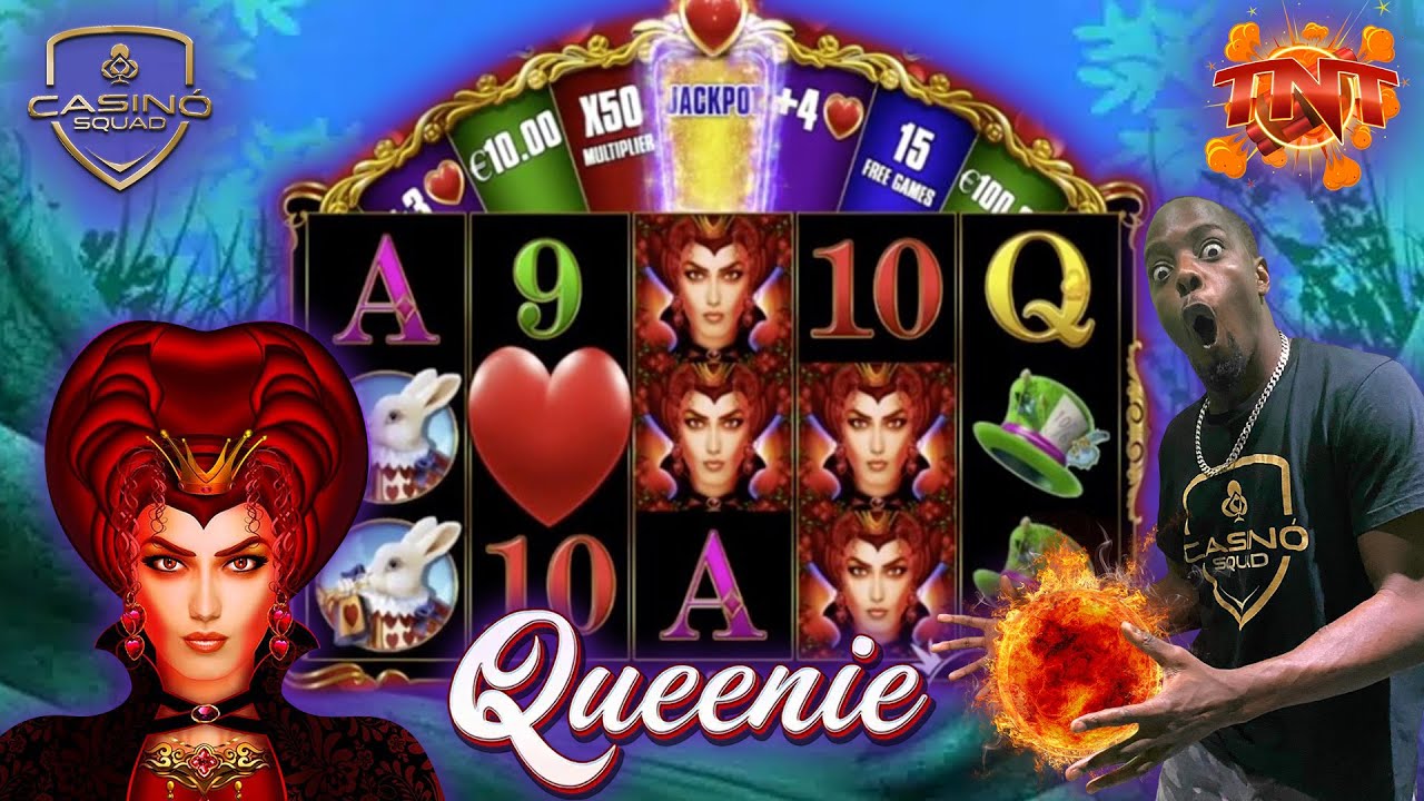 GRAND JACKPOT ON QUEENIE SLOT - YouTube