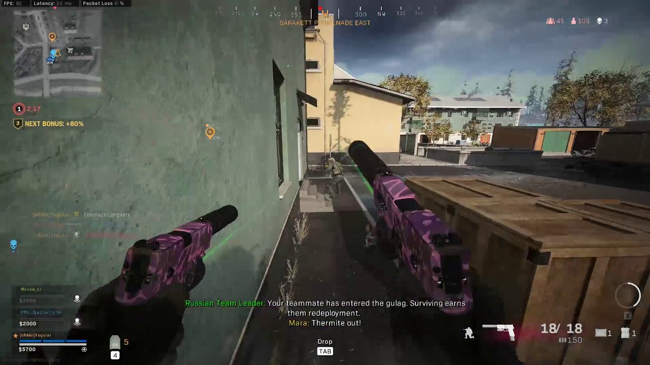 Warzone squad pwning with m19 akimbo - YouTube