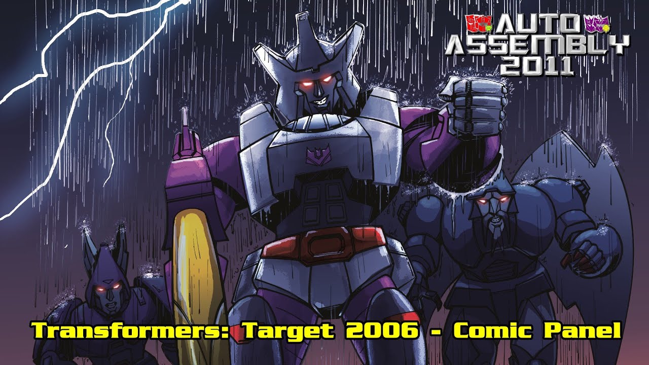 Transformers Target 2006 Writer and Artist Panel - Simon Furman, Geoff ...