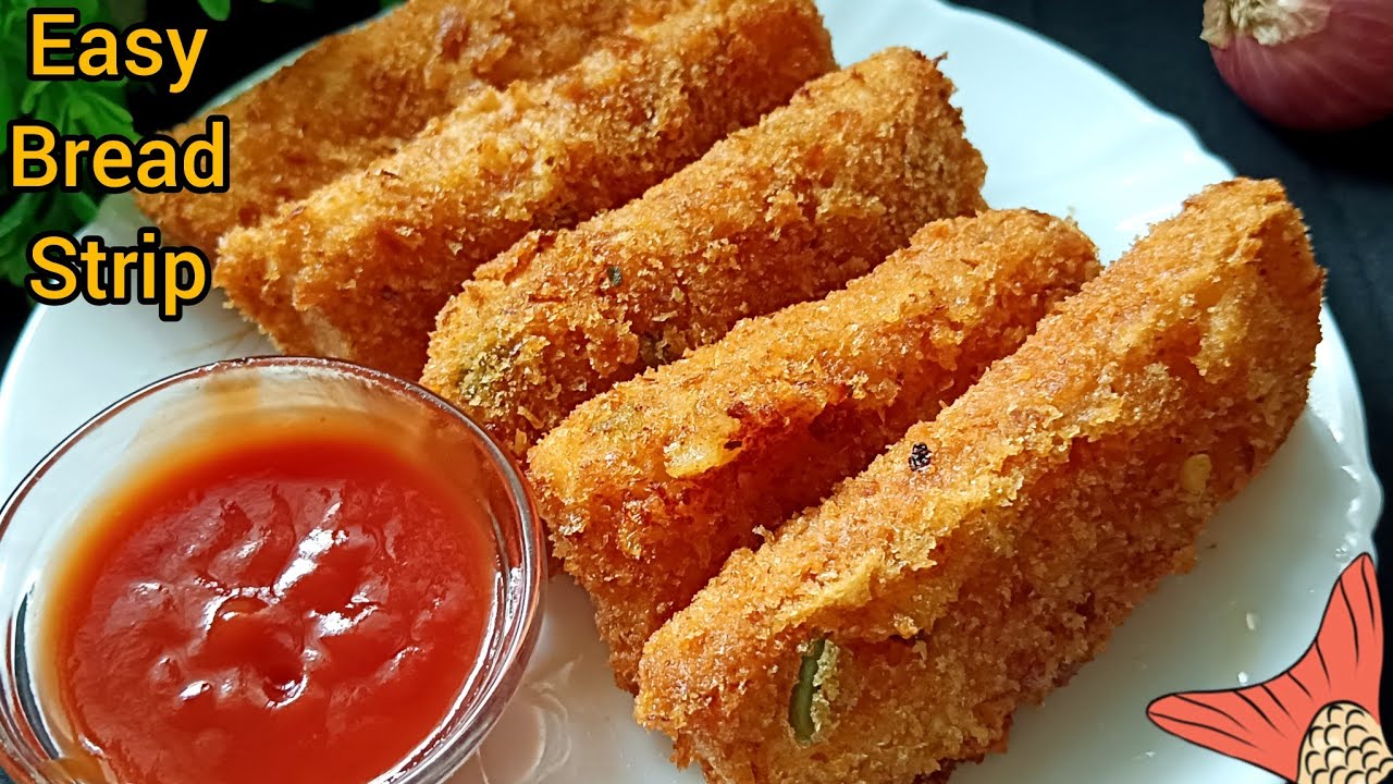 Bread Strip Recipe | सिर्फ दो ब्रेड और एक आलू से बनाइए टेस्टी evening ...