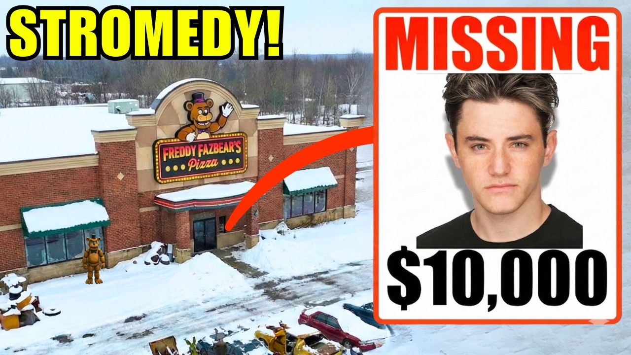 Stromedy went MISSING in this abandoned ARCADE... (IT WAS A TRAP ...