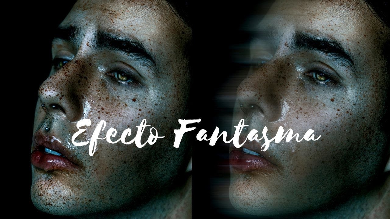 Tutorial efecto fantasma o barrido con photoshop - YouTube