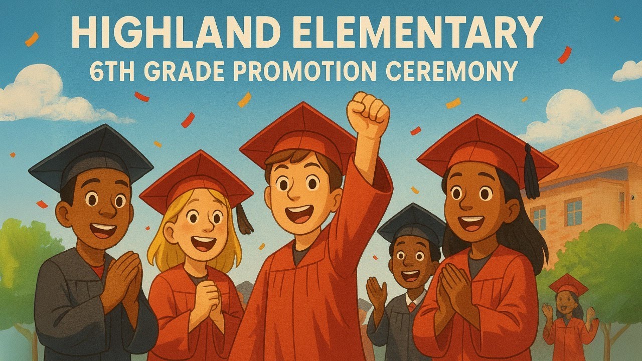 Highland Elementary 6th Grade Promotion Ceremony - YouTube