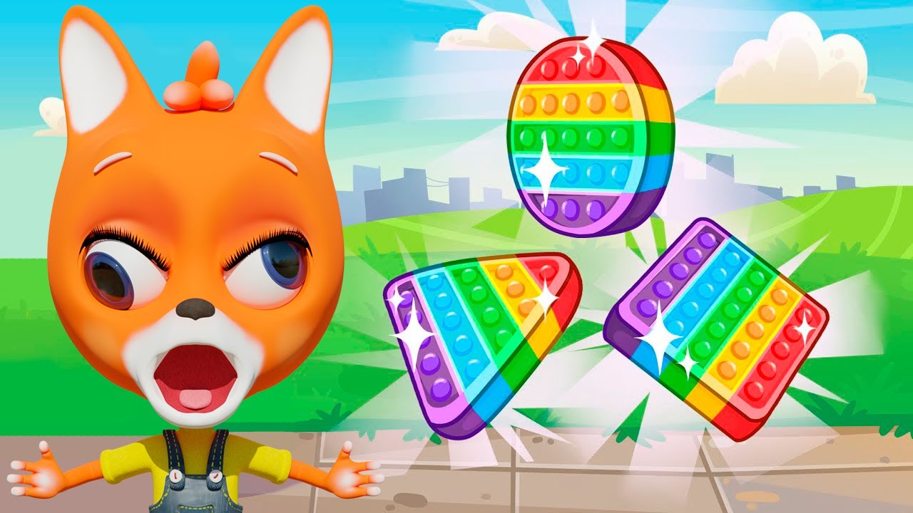 Baby Lucia Pretend Play Funny Challenge with Brother Tobby. Fox Family ...