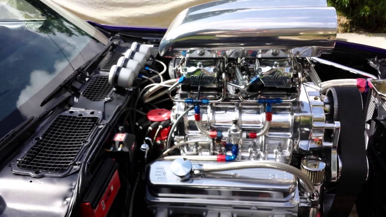 Blown Small Block Warmup - YouTube