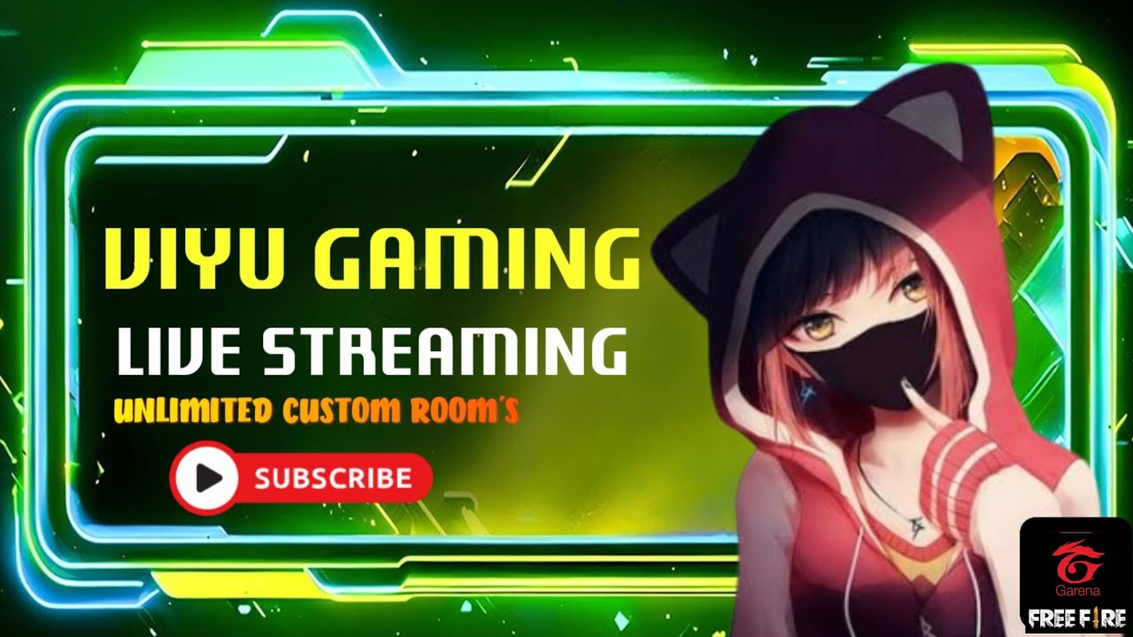 VIYU GAMING LIVE WITH UNLIMITED CUSTOM ROOM'S FOR YOU 🫵🏻🗿💪🏻💀 - YouTube