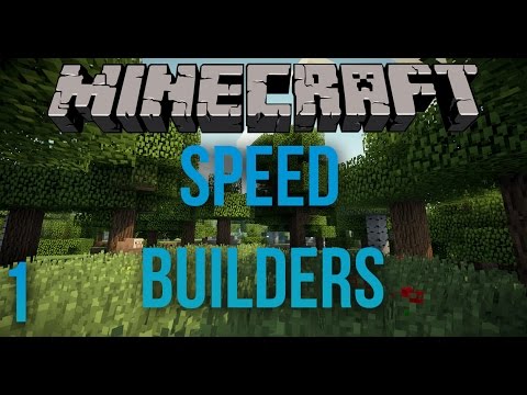 Minecraft Speed Builders [1] + Update - YouTube
