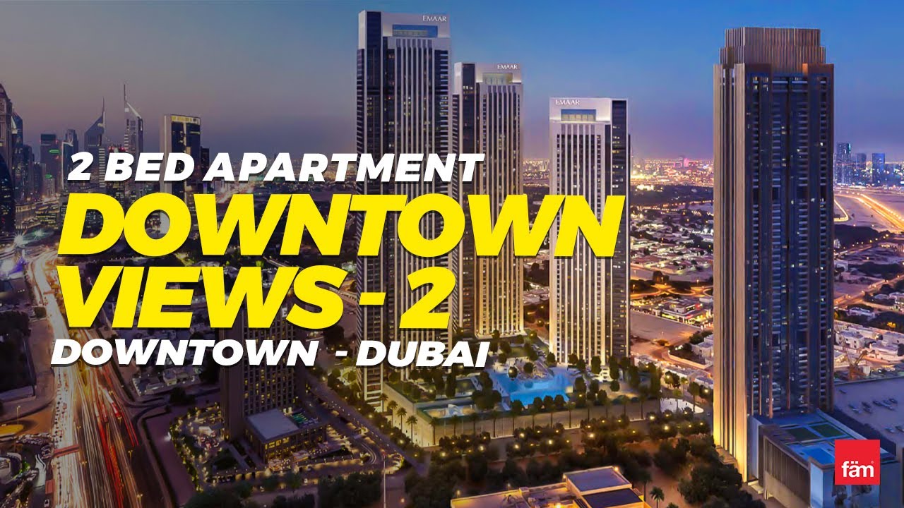 Amazing 2 Bed Apartment in Downtown Views 2, Downtown - Dubai - YouTube