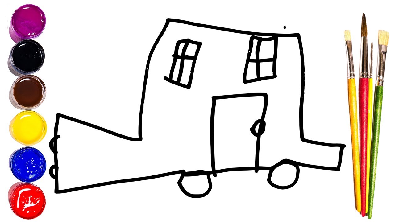 O'yinchoq mashina chizish mumkin / How to draw a toy car for kids/ Как ...