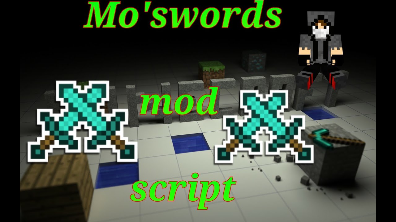 Mod script Mo'Swords para Minecraft PE 0.8.1 0.9.0 - YouTube
