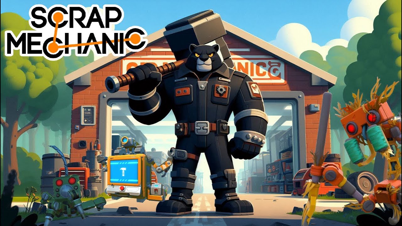 Scrap Mechanic: The Base Of The Water System Is Done! - YouTube