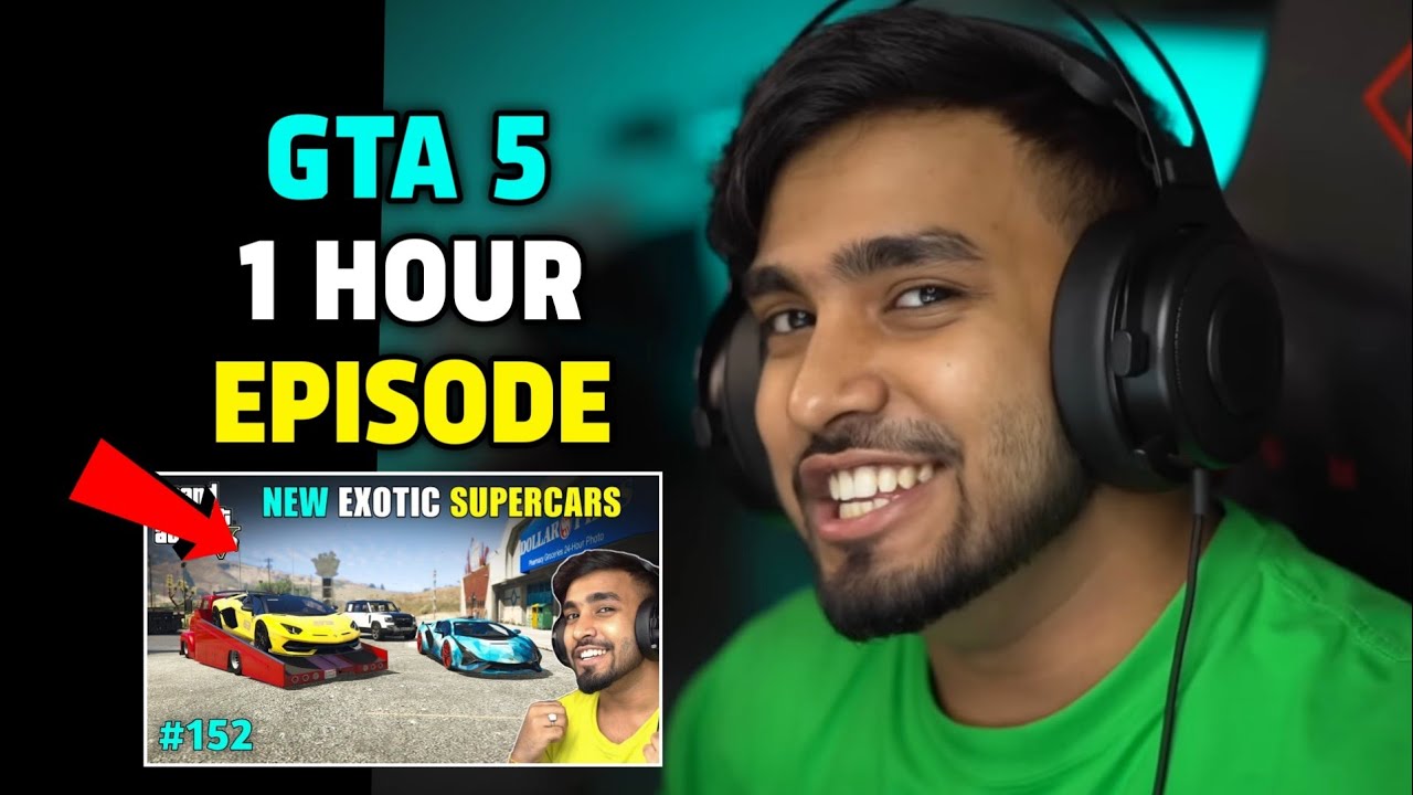 TECHNO GAMERZ GTA 5 1 HOUR MEGA EPISODE | TECHNO GAMERZ | UJJWAL GAMER ...