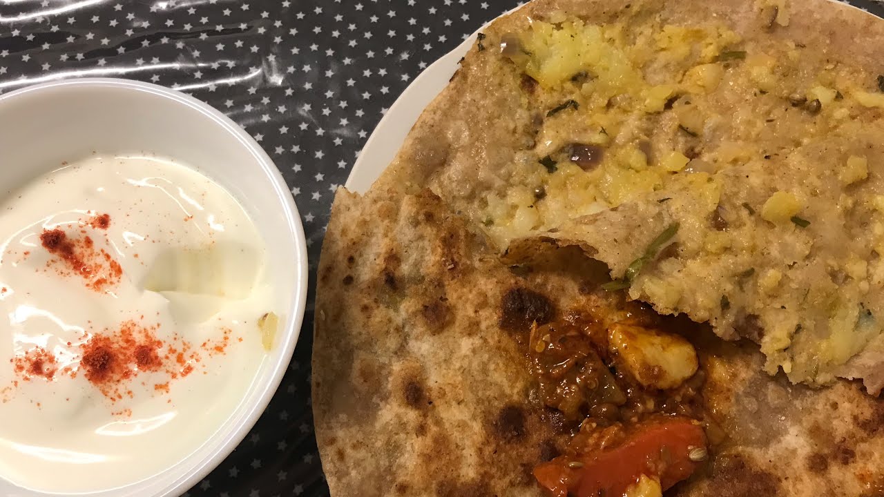 CHATPATA ALOO PRATHA RECIPE BY UK FOOD HOUSE || FERFECT FOR BREAKFAST ...