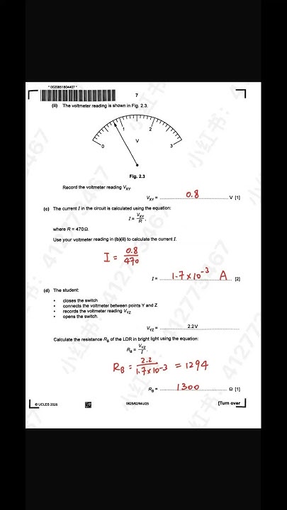 physics igcse may June 2025 p6 fully solved!!! - YouTube