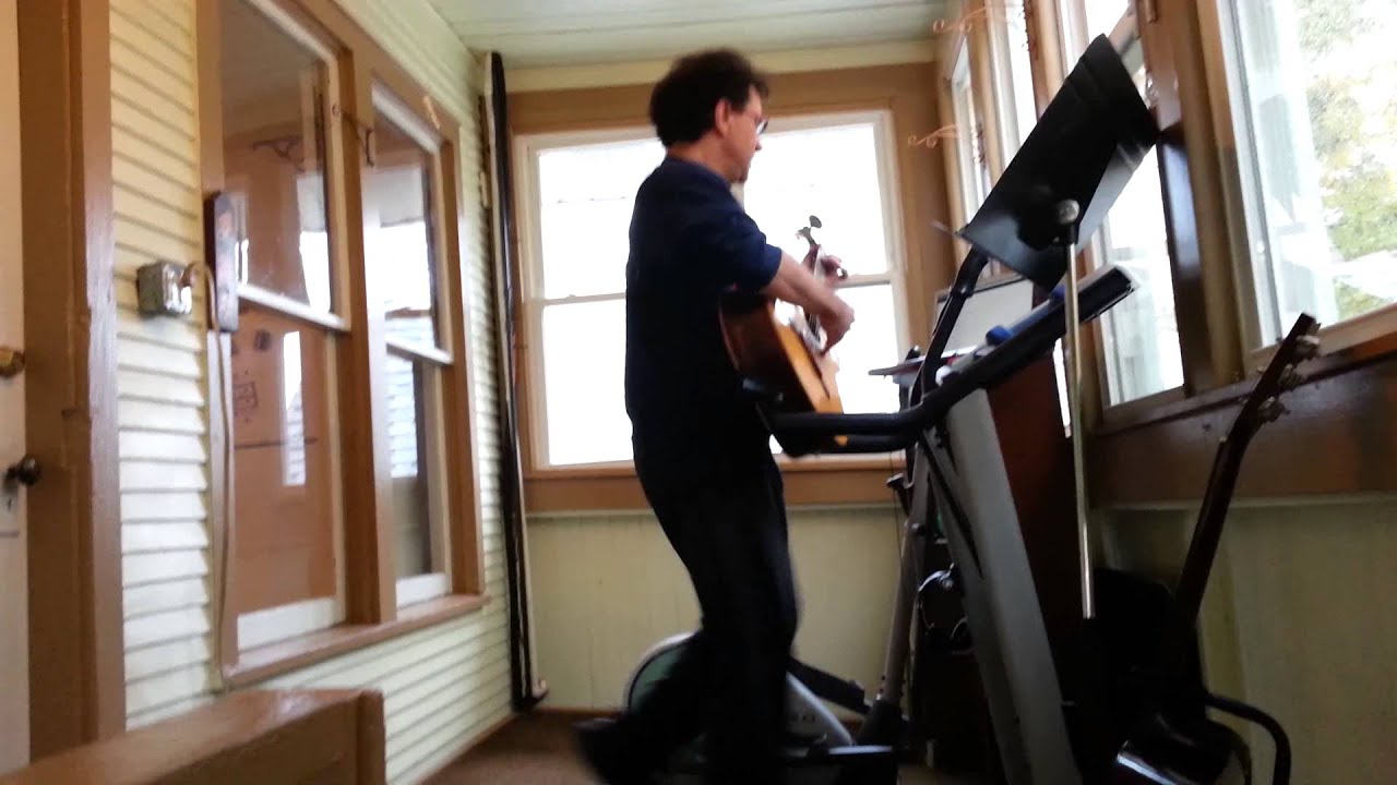 Treadmill guitar workout - YouTube