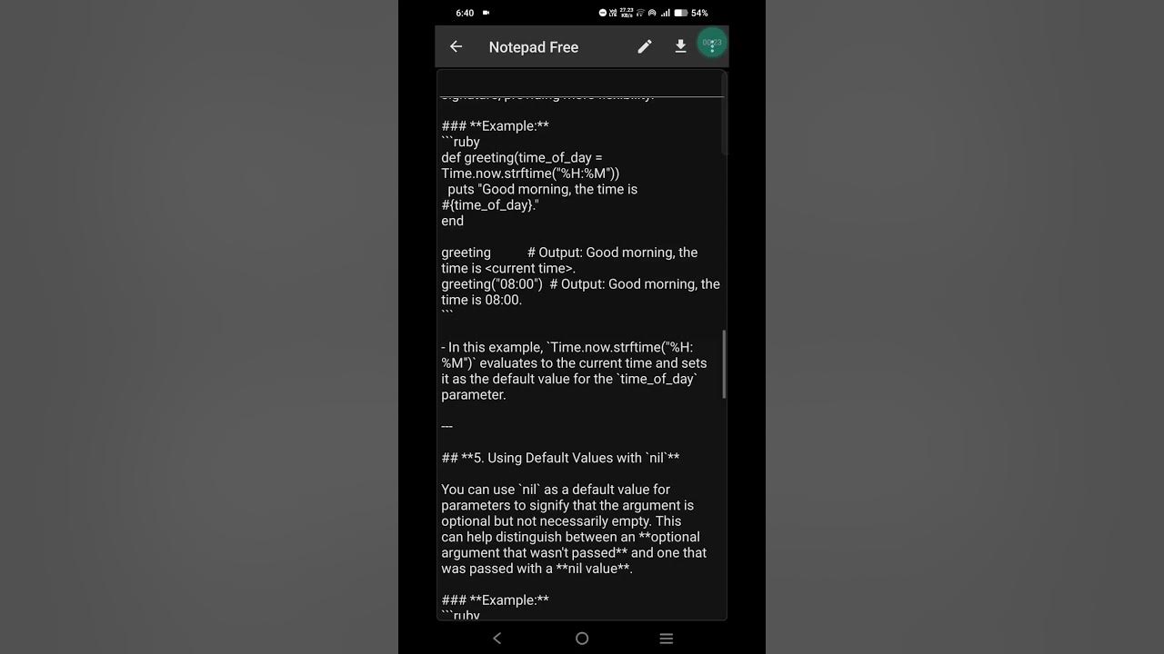 Ruby Parameter Defaults Explained: Deep Dive into Default Values for Method Parameters - YouTube