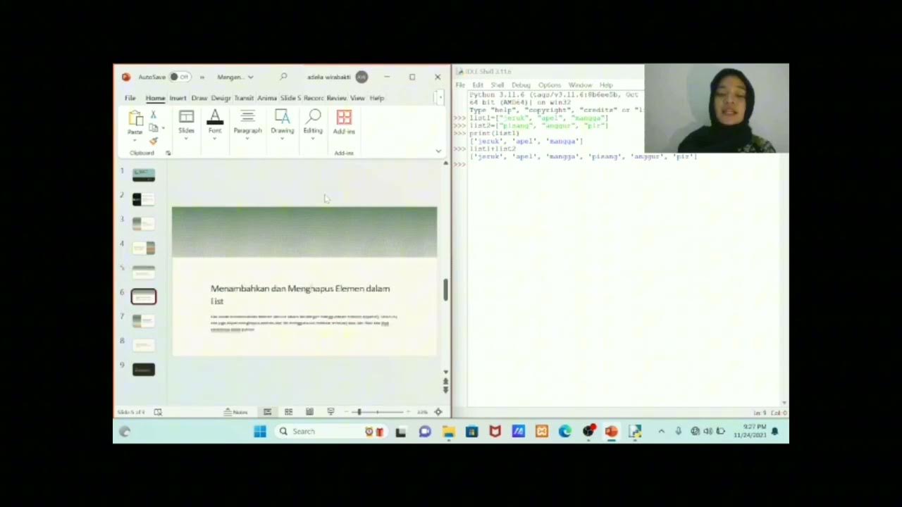 List Pada Python - YouTube
