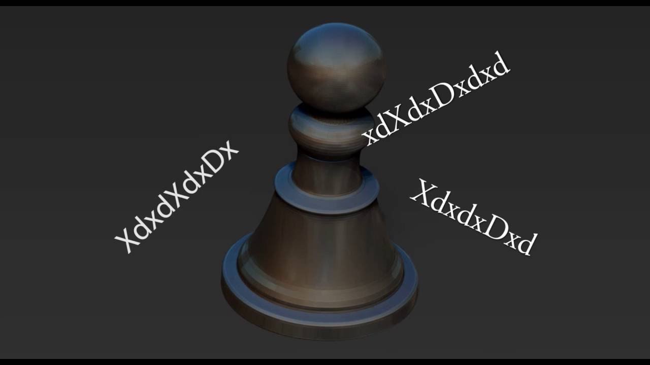 ZBrush Speed Sculpt - Peón/Pawn - YouTube