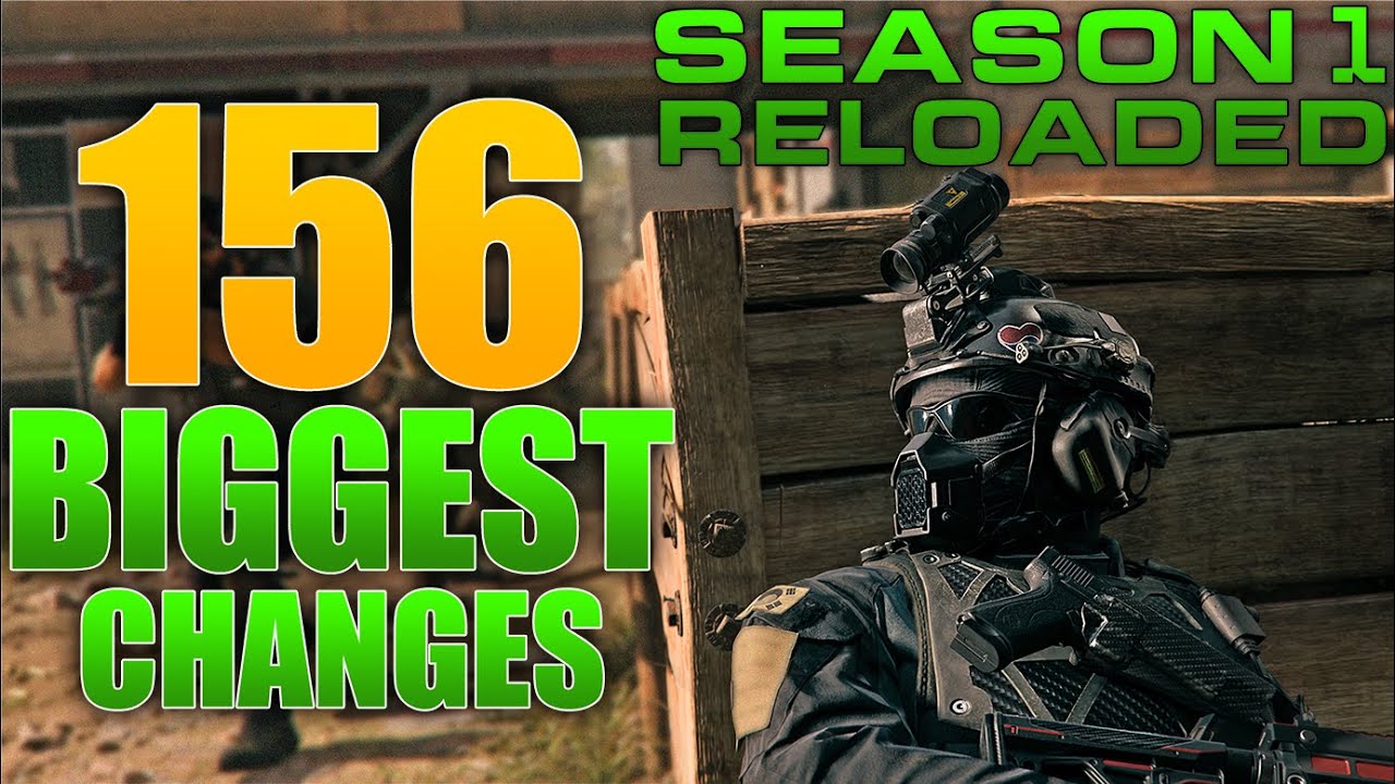 156 Huge Changes in the MW2 Season 1 Reloaded Update - YouTube