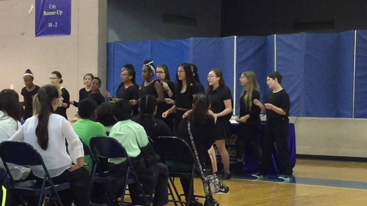 Head Middle Magnet "No Bass" A Cappella 6th grade Awards Ceremony 2016 ...