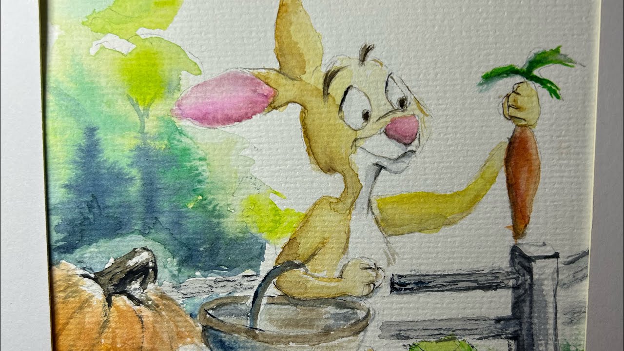Easter bunny 🐰- Winnie the Pooh rabbit, Disney classic movie fan art ...