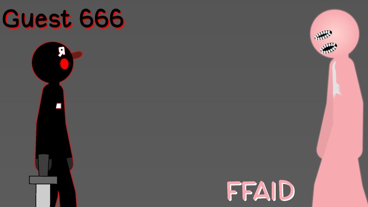 Guest-666 VS Friend From Another Interdimensional Dimension | Sticknodes - YouTube