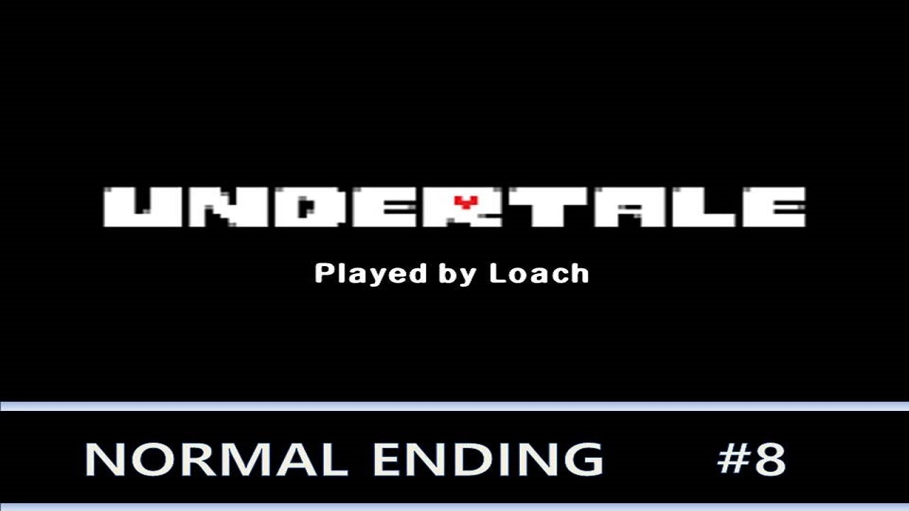 [로치]명작 스팀게임 언더테일! 평범하게 갈까요?(undertale normal ending)#8 - YouTube