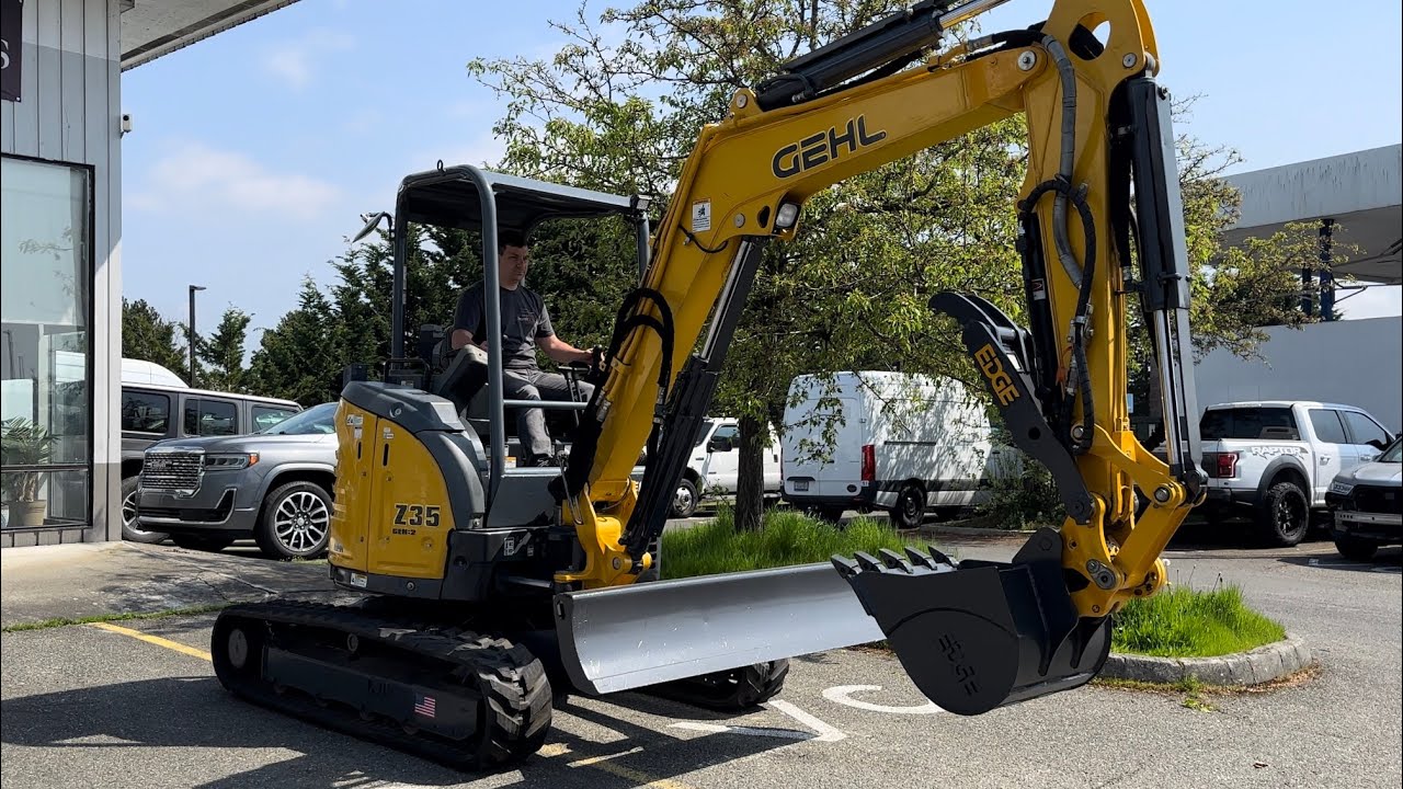 2020 GEHL Z35 GEN 2 MINI EXCAVATOR HP: 23.9 - YouTube