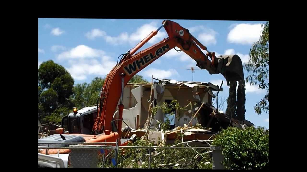 Whelan The Wrecker House Demolition - YouTube