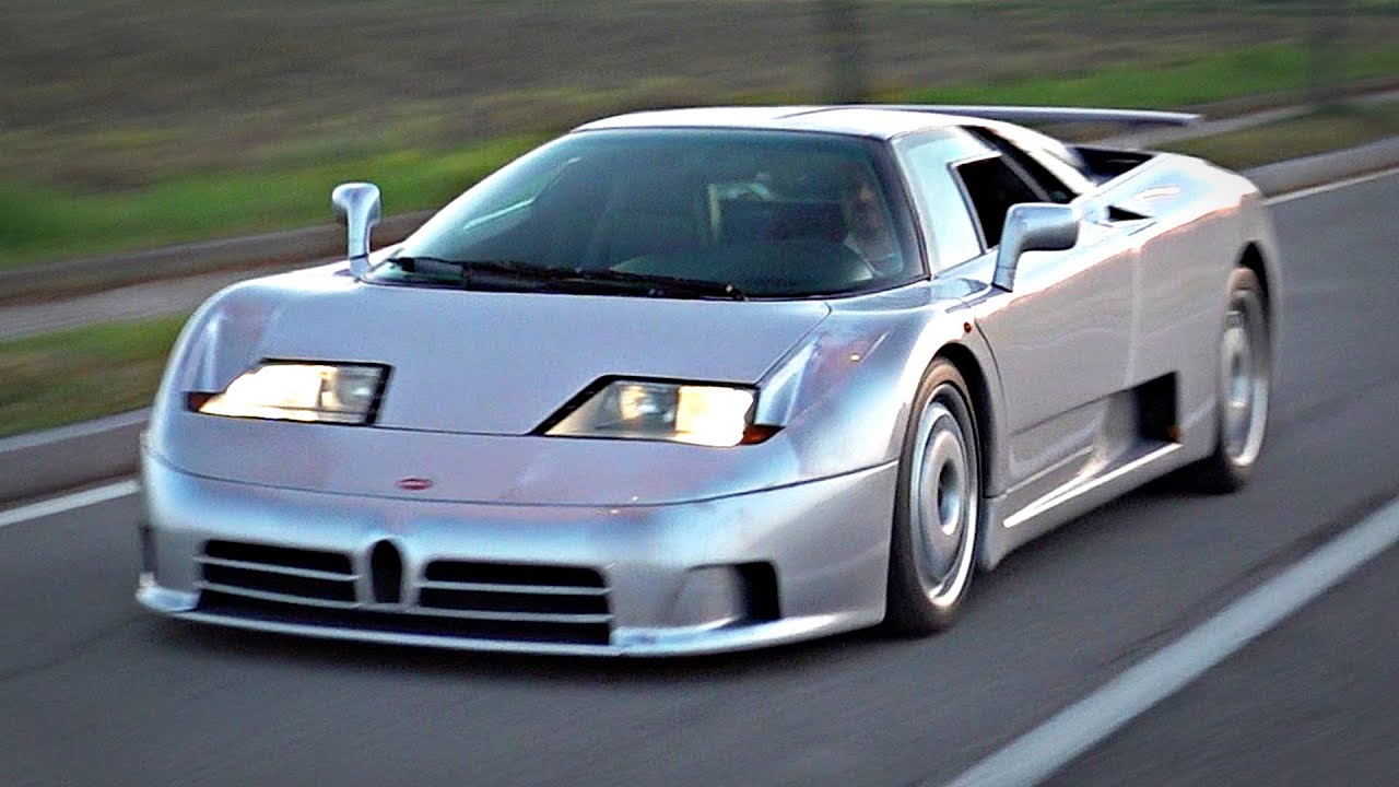 Bugatti EB110 feat. Custom Exhaust Quad-Turbo V12 Sounds | OnBoard ...
