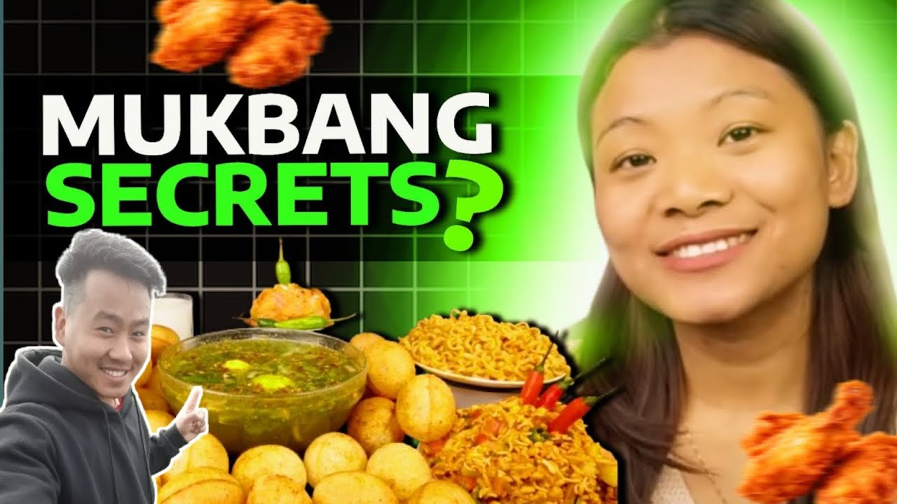 Gurung Eating Channel Secret | Mukbang Secrets ? Reaction Video 😱 - YouTube
