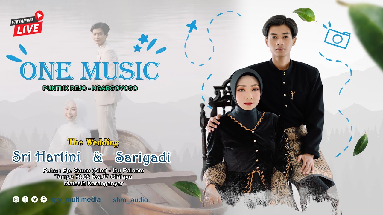 LIVE PERNIKAHAN // Rr. SRI HARTINI & Bg. SARIYADI // Tompe, 13 Agustus ...
