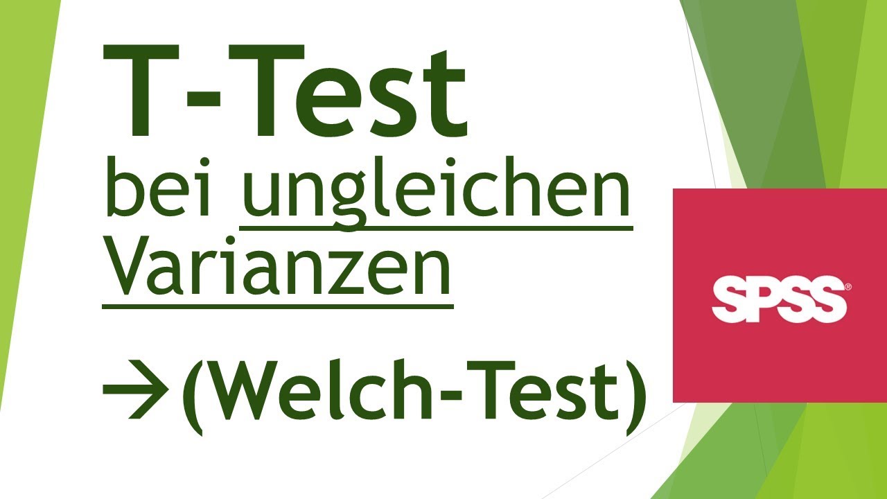 Welch Test T Test Bei Ungleichen Varianzen In SPSS Daten Analysieren welch-test-t-test-bei-ungleichen-varianzen-in-spss-daten-analysieren