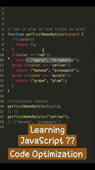 🔥 code optimization kro guys. #javascript #code #optimization - YouTube