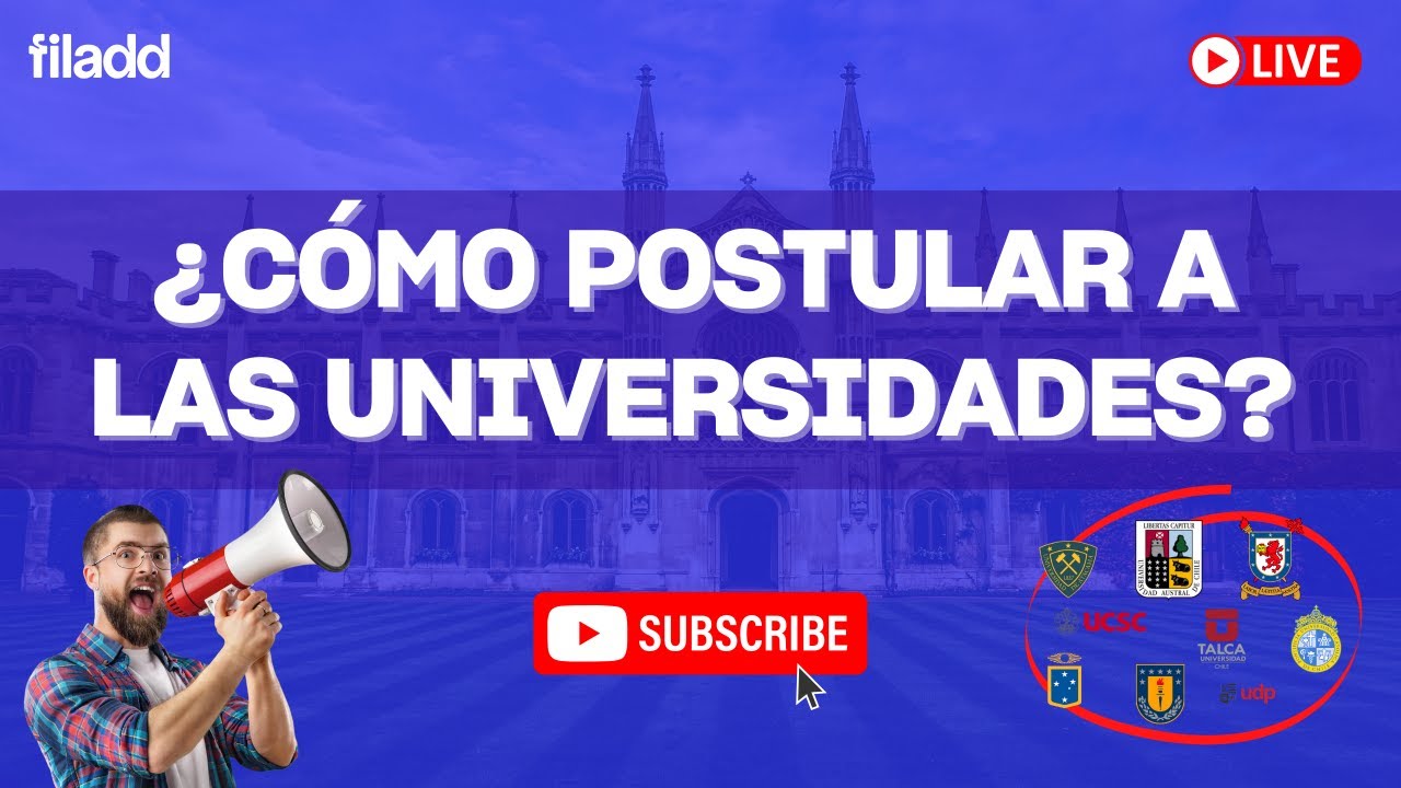 Cómo postular a las universidades 2023 | Explicación completa | Preu ...