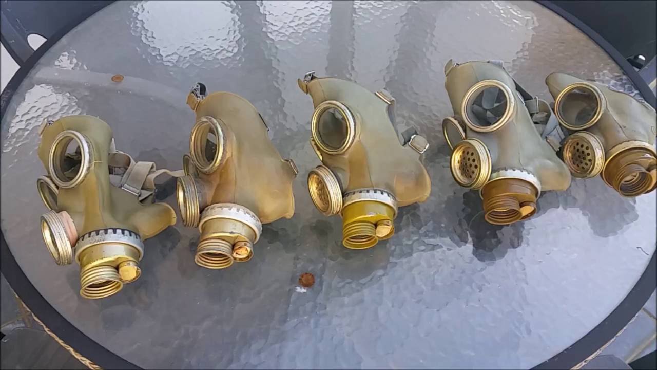 Gas Mask Guys: Types of the MM1 gas mask - YouTube