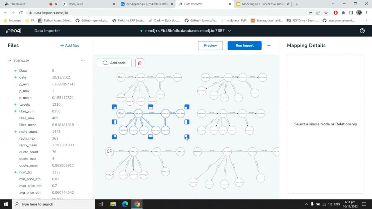003 Modeling NFT Tweets as a Knowledge Graph Using Neo4j - NODES2022 - Siraj Munir - YouTube