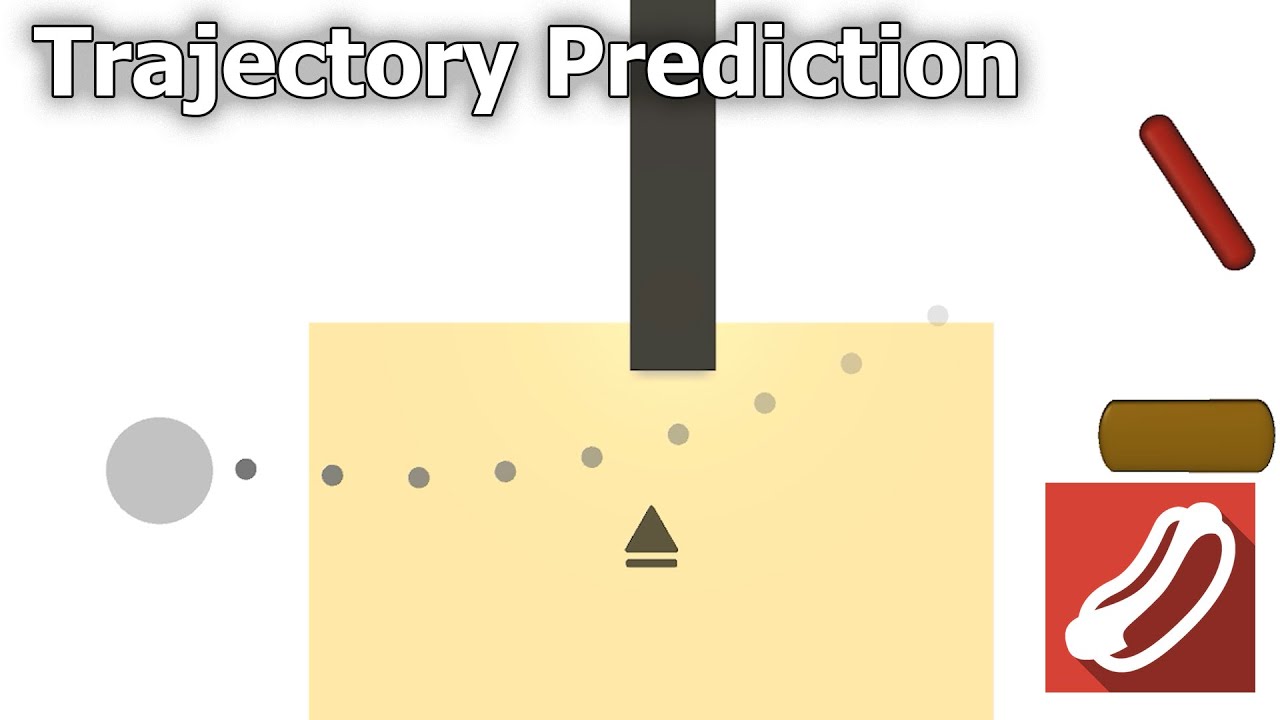 Angry Birds style trajectory predication, through different gravities ...