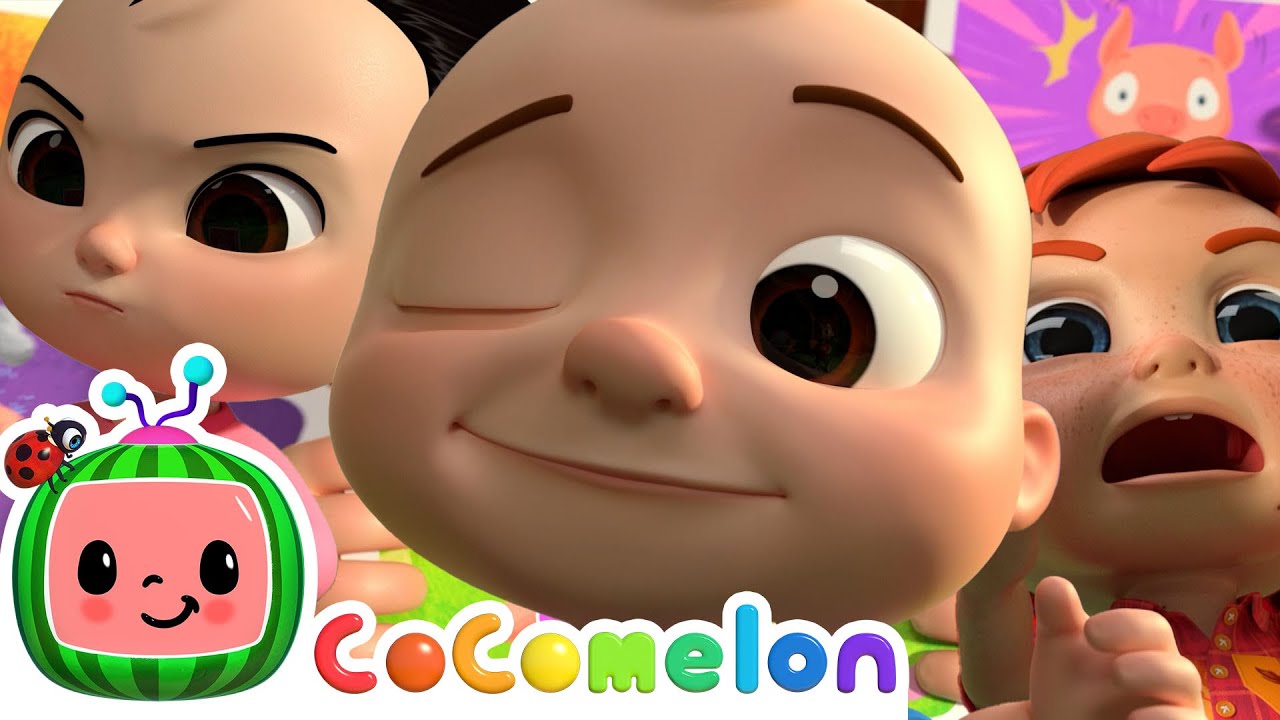 What's Your Funny Face Song | Cocomelon Nursey Rhymes & Songs For Kids ...