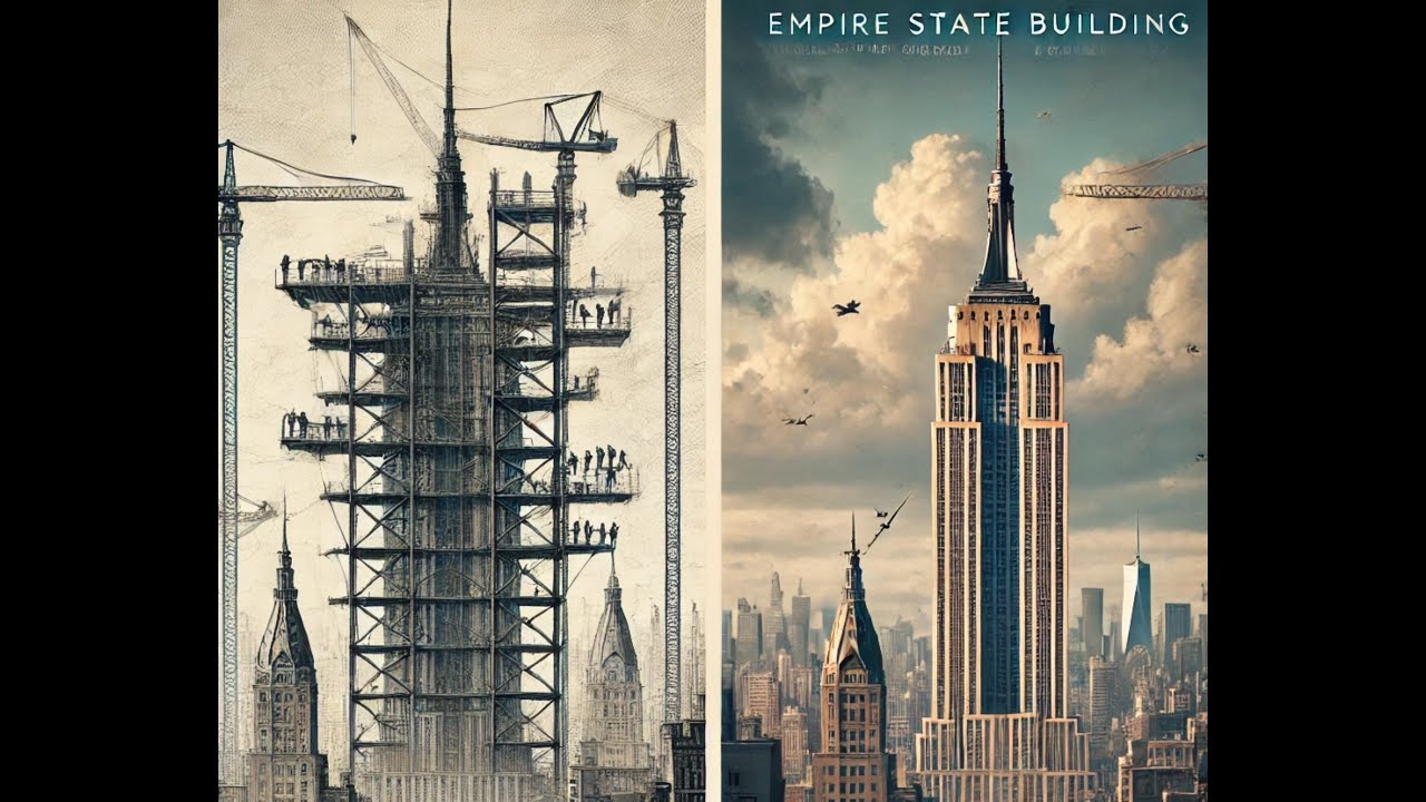 🏗️ The Empire State Building: From Construction to Icon 🏢 | Before ...
