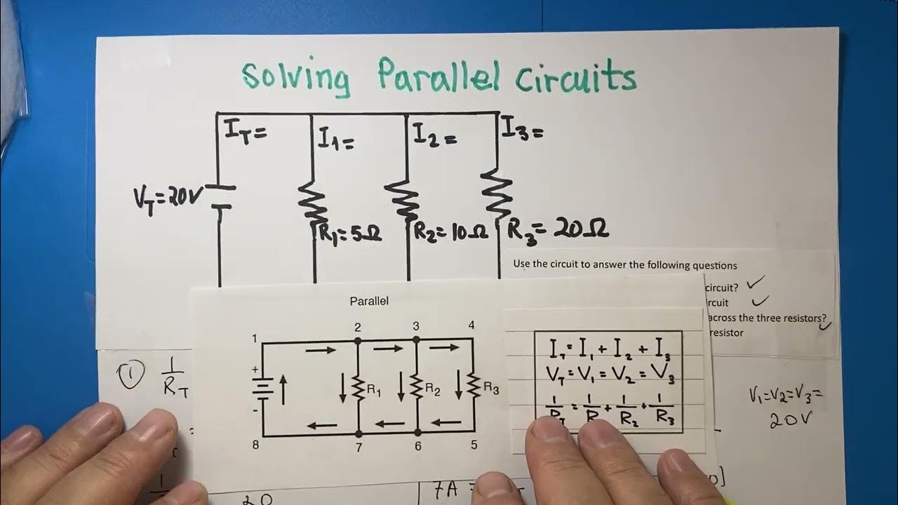Solving Series and Parallel Circuits - YouTube