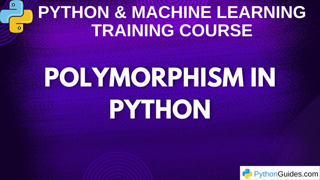 Polymorphism In Python Python Tutorials For Beginners Youtube 3570